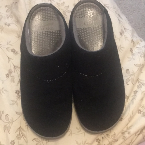 Dansko | Shoes | Dansko Lucie Wool Blend Black Clog | Poshmark